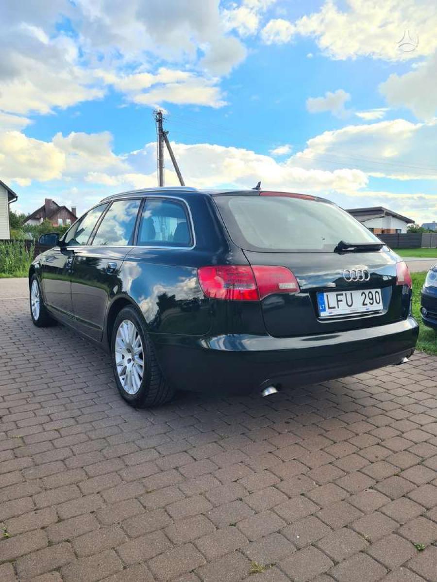 Melns Audi A6 2007 Kaišiadorys, ar dzinēja tilpumu 2.70 L un nobraukumu 367 tūkst. km par 2650 €, foto 6 vietnē AUTOMOTO.COM.LV