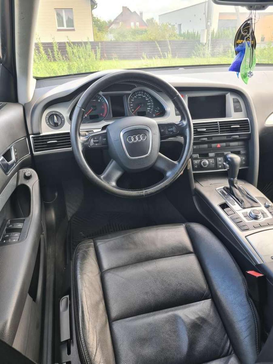 Melns Audi A6 2007 Kaišiadorys, ar dzinēja tilpumu 2.70 L un nobraukumu 367 tūkst. km par 2650 €, foto 14 vietnē AUTOMOTO.COM.LV
