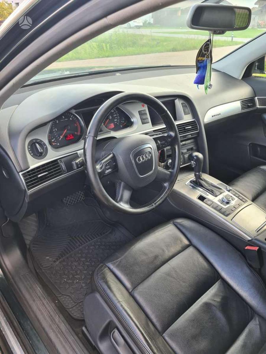 Melns Audi A6 2007 Kaišiadorys, ar dzinēja tilpumu 2.70 L un nobraukumu 367 tūkst. km par 2650 €, foto 15 vietnē AUTOMOTO.COM.LV
