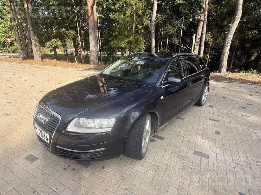 Melns Audi A6 2007 Valmiera, ar dzinēja tilpumu 3.00 L un nobraukumu 314 tūkst. km par 3600 €, foto 1 vietnē AUTOMOTO.COM.LV