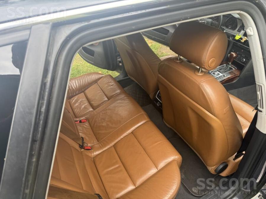 Melns Audi A6 2007 Valmiera, ar dzinēja tilpumu 3.00 L un nobraukumu 314 tūkst. km par 3600 €, foto 5 vietnē AUTOMOTO.COM.LV