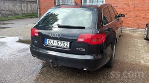 Black Audi A6 2007 in Jekabpils, with an engine capacity of 3.00 L and mileage of 315 thousand km for 5950 €, photo 5 on AUTOMOTO.COM.LV