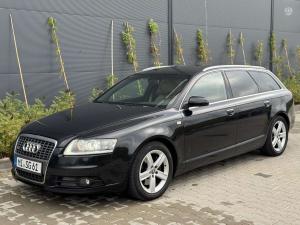Melns Audi A6 2007 Viļņa, ar dzinēja tilpumu 2.97 L un nobraukumu 362 tūkst. km par 4500 €, foto  vietnē AUTOMOTO.COM.LV