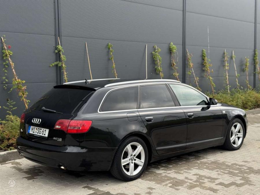 Melns Audi A6 2007 Viļņa, ar dzinēja tilpumu 2.97 L un nobraukumu 362 tūkst. km par 4500 €, foto 4 vietnē AUTOMOTO.COM.LV