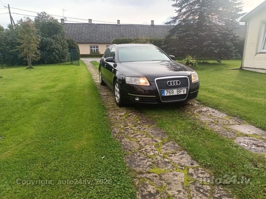 Black Audi A6 2007 in Parnu, with an engine capacity of 2.70 L and mileage of 404 thousand km for 2450 €, photo 3 on AUTOMOTO.COM.LV