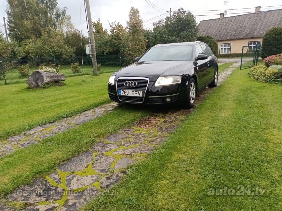 Black Audi A6 2007 in Parnu, with an engine capacity of 2.70 L and mileage of 404 thousand km for 2450 €, photo 4 on AUTOMOTO.COM.LV