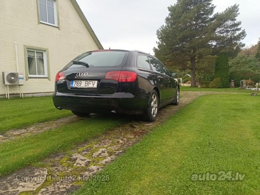Black Audi A6 2007 in Parnu, with an engine capacity of 2.70 L and mileage of 404 thousand km for 2450 €, photo 5 on AUTOMOTO.COM.LV