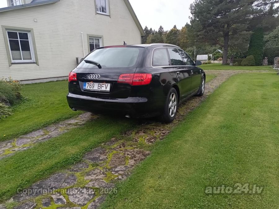 Black Audi A6 2007 in Parnu, with an engine capacity of 2.70 L and mileage of 404 thousand km for 2450 €, photo 9 on AUTOMOTO.COM.LV