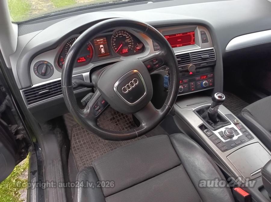 Black Audi A6 2007 in Parnu, with an engine capacity of 2.70 L and mileage of 404 thousand km for 2450 €, photo 10 on AUTOMOTO.COM.LV