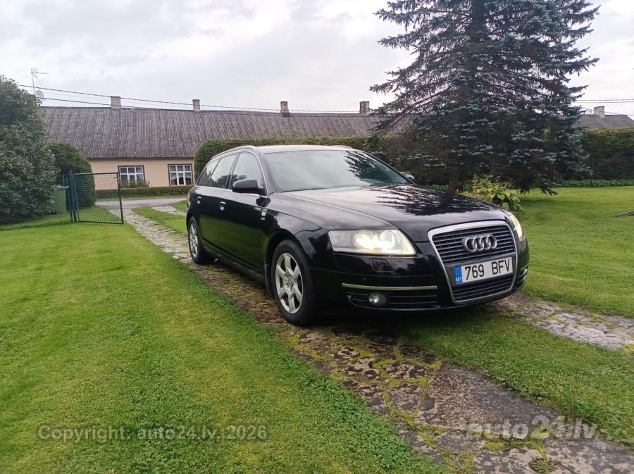Black Audi A6 2007 in Parnu, with an engine capacity of 2.70 L and mileage of 404 thousand km for 2450 €, photo 24 on AUTOMOTO.COM.LV