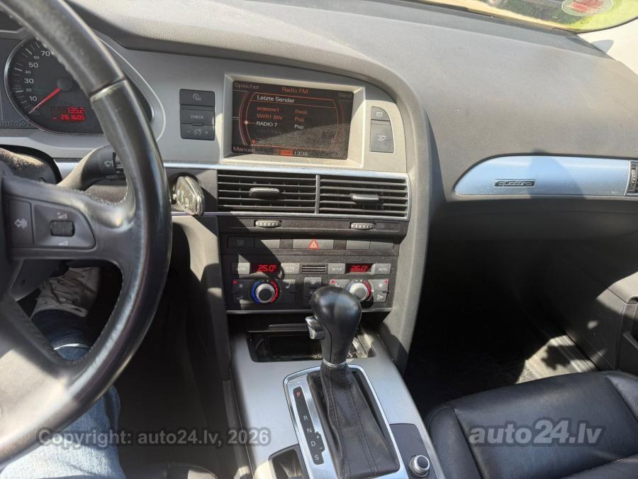 Черный Ауди А6 2007 в Тарту, объемом двигателя 2.70 л и пробегом 262 тыс. км за 2890 €, фото 8 на AUTOMOTO.COM.LV