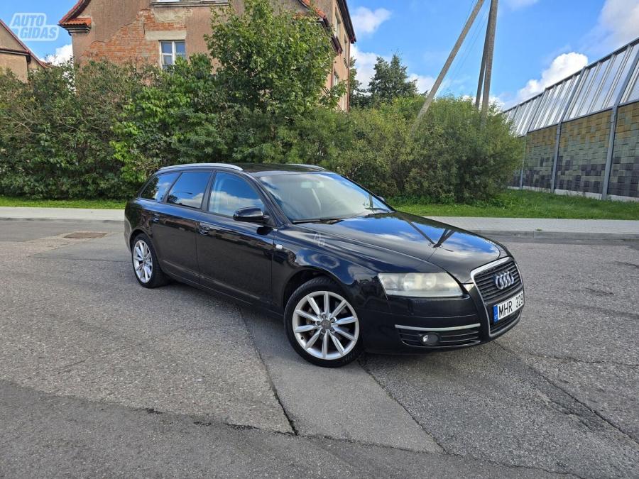 Black Audi A6 2007 in Klaipeda, with an engine capacity of 2.00 L and mileage of 342 thousand km for 2350 €, photo 4 on AUTOMOTO.COM.LV