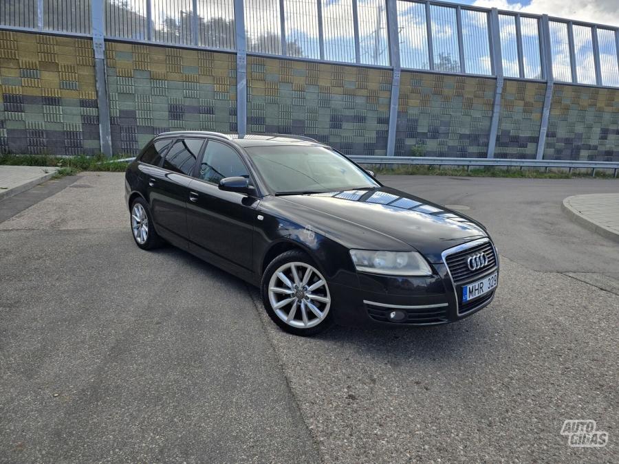 Black Audi A6 2007 in Klaipeda, with an engine capacity of 2.00 L and mileage of 342 thousand km for 2350 €, photo 7 on AUTOMOTO.COM.LV
