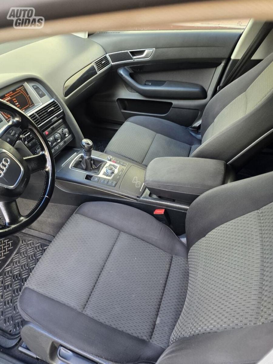 Black Audi A6 2007 in Klaipeda, with an engine capacity of 2.00 L and mileage of 342 thousand km for 2350 €, photo 12 on AUTOMOTO.COM.LV