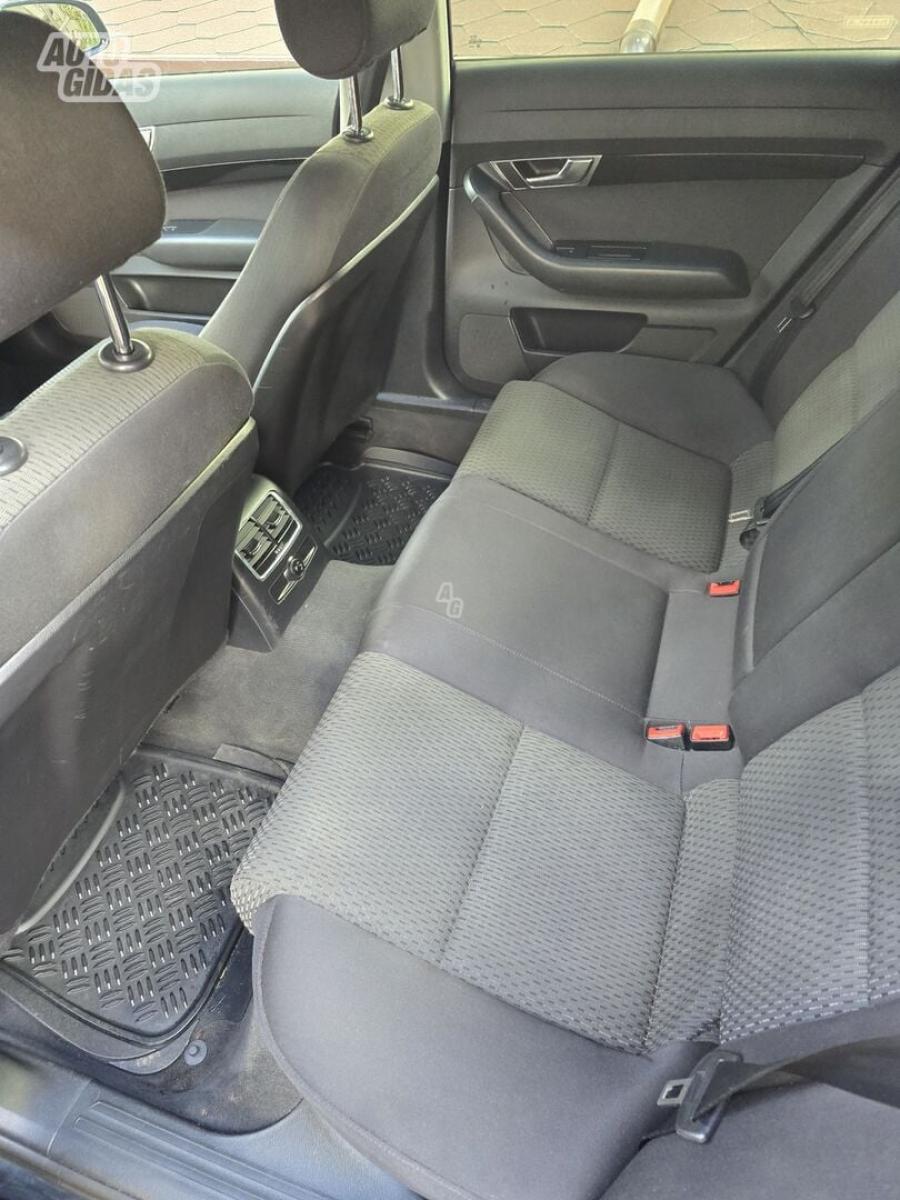 Black Audi A6 2007 in Klaipeda, with an engine capacity of 2.00 L and mileage of 342 thousand km for 2350 €, photo 13 on AUTOMOTO.COM.LV