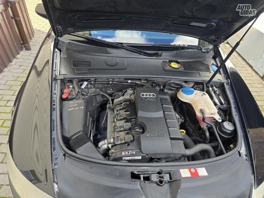 Black Audi A6 2007 in Klaipeda, with an engine capacity of 2.00 L and mileage of 342 thousand km for 2350 €, photo 17 on AUTOMOTO.COM.LV