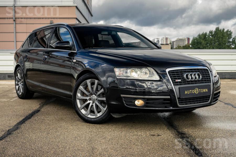 Black Audi A6 2007 in Riga, with an engine capacity of 2.70 L and mileage of 275 thousand km for 3499 €, photo 5 on AUTOMOTO.COM.LV