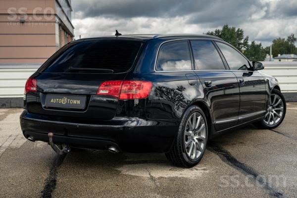Black Audi A6 2007 in Riga, with an engine capacity of 2.70 L and mileage of 275 thousand km for 3499 €, photo 6 on AUTOMOTO.COM.LV