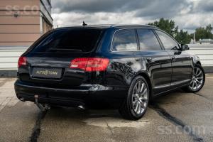 Black Audi A6 2007 in Riga, with an engine capacity of 2.70 L and mileage of 275 thousand km for 3499 €, photo 6 on AUTOMOTO.COM.LV