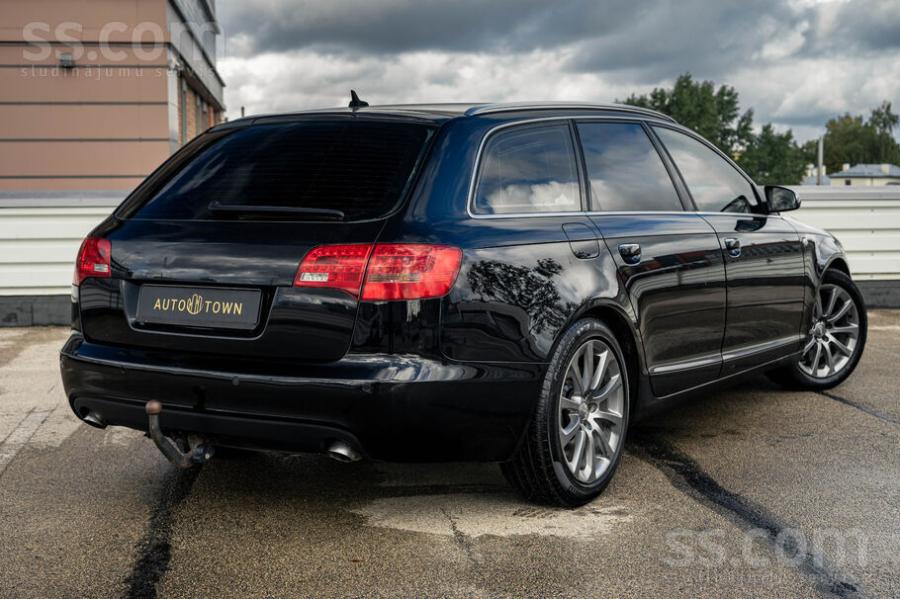 Black Audi A6 2007 in Riga, with an engine capacity of 2.70 L and mileage of 275 thousand km for 3499 €, photo 6 on AUTOMOTO.COM.LV