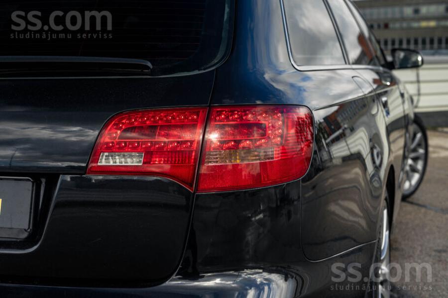 Black Audi A6 2007 in Riga, with an engine capacity of 2.70 L and mileage of 275 thousand km for 3499 €, photo 7 on AUTOMOTO.COM.LV