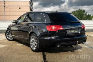 Black Audi A6 2007 in Riga, with an engine capacity of 2.70 L and mileage of 275 thousand km for 3499 €, photo 11 on AUTOMOTO.COM.LV