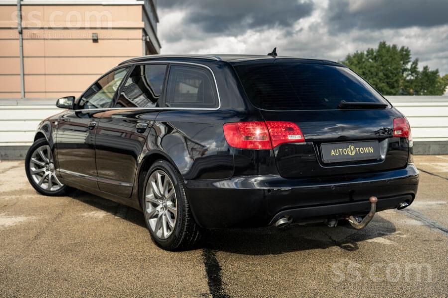 Black Audi A6 2007 in Riga, with an engine capacity of 2.70 L and mileage of 275 thousand km for 3499 €, photo 11 on AUTOMOTO.COM.LV