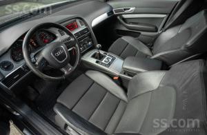 Black Audi A6 2007 in Riga, with an engine capacity of 2.70 L and mileage of 275 thousand km for 3499 €, photo 13 on AUTOMOTO.COM.LV