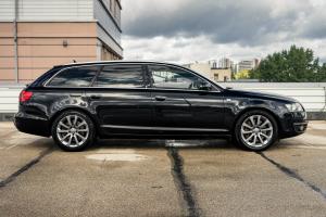 Black Audi A6 2007 in Riga, with an engine capacity of 2.70 L and mileage of 275 thousand km for 3499 €, photo 7 on AUTOMOTO.COM.LV