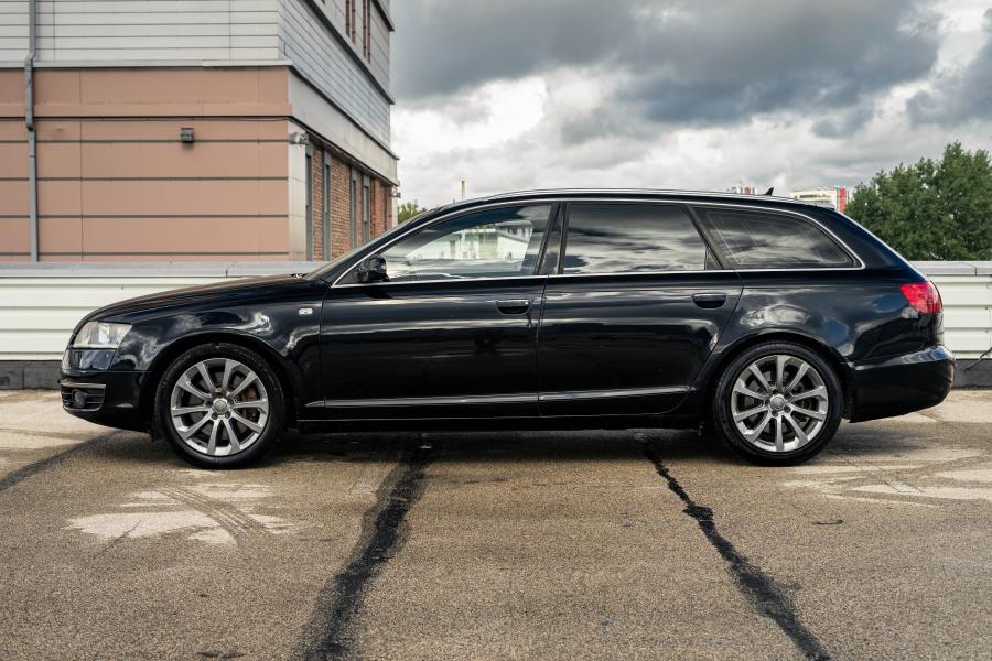 Black Audi A6 2007 in Riga, with an engine capacity of 2.70 L and mileage of 275 thousand km for 3499 €, photo 11 on AUTOMOTO.COM.LV
