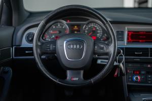 Black Audi A6 2007 in Riga, with an engine capacity of 2.70 L and mileage of 275 thousand km for 3499 €, photo 15 on AUTOMOTO.COM.LV