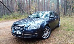 Черный Ауди А6 2007 в Вильнюс, объемом двигателя 2.00 л и пробегом 332 тыс. км за 1900 €, фото 3 на AUTOMOTO.COM.LV