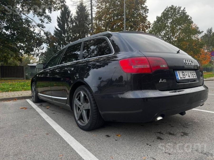 Черный Ауди А6 2007 в Рига, объемом двигателя 2.70 л и пробегом 0 тыс. км за 2700 €, фото 3 на AUTOMOTO.COM.LV