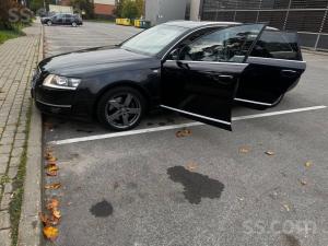 Черный Ауди А6 2007 в Рига, объемом двигателя 2.70 л и пробегом 0 тыс. км за 2700 €, фото 8 на AUTOMOTO.COM.LV