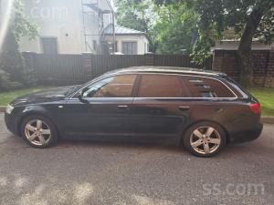Melns Audi A6 2007 Rīga, ar dzinēja tilpumu 2.70 L un nobraukumu 335 tūkst. km par 1800 €, foto  vietnē AUTOMOTO.COM.LV
