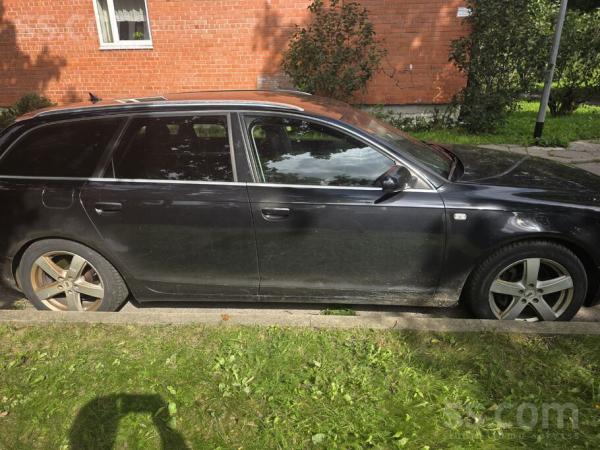 Melns Audi A6 2007 Rīga, ar dzinēja tilpumu 2.70 L un nobraukumu 335 tūkst. km par 1800 €, foto 4 vietnē AUTOMOTO.COM.LV