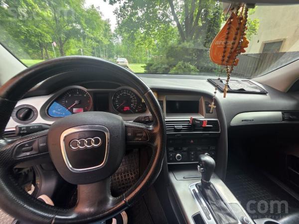 Melns Audi A6 2007 Rīga, ar dzinēja tilpumu 2.70 L un nobraukumu 335 tūkst. km par 1800 €, foto 5 vietnē AUTOMOTO.COM.LV