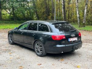 Black Audi A6 2007 in Riga, with an engine capacity of 3.00 L and mileage of 0 thousand km for 3599 €, photo 4 on AUTOMOTO.COM.LV