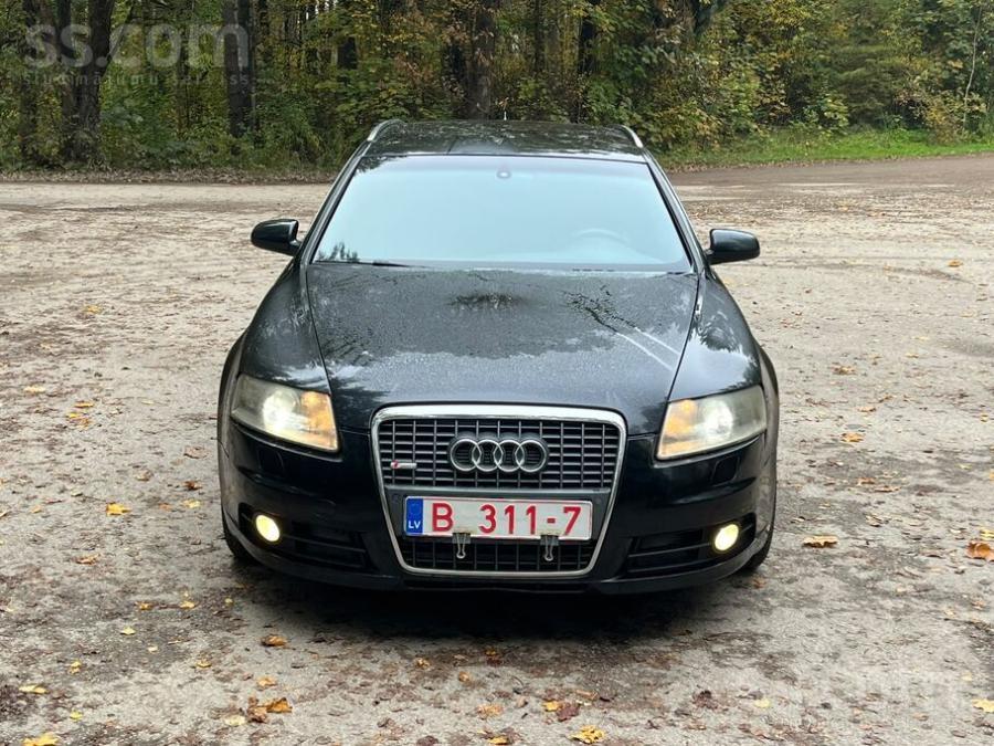 Black Audi A6 2007 in Riga, with an engine capacity of 3.00 L and mileage of 0 thousand km for 3599 €, photo 9 on AUTOMOTO.COM.LV