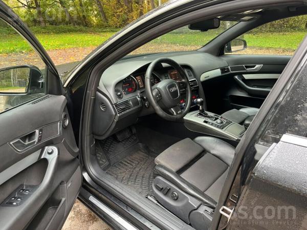 Melns Audi A6 2007 Rīga, ar dzinēja tilpumu 3.00 L un nobraukumu 0 tūkst. km par 3599 €, foto 10 vietnē AUTOMOTO.COM.LV