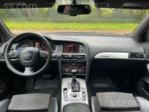 Black Audi A6 2007 in Riga, with an engine capacity of 3.00 L and mileage of 0 thousand km for 3599 €, photo 13 on AUTOMOTO.COM.LV