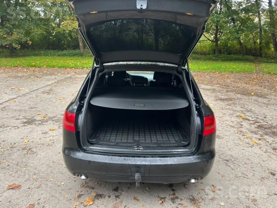 Black Audi A6 2007 in Riga, with an engine capacity of 3.00 L and mileage of 0 thousand km for 3599 €, photo 26 on AUTOMOTO.COM.LV