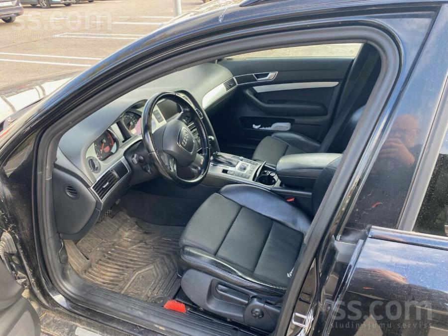 Melns Audi A6 2007 Rīga, ar dzinēja tilpumu 2.70 L un nobraukumu 400 tūkst. km par 2700 €, foto 1 vietnē AUTOMOTO.COM.LV