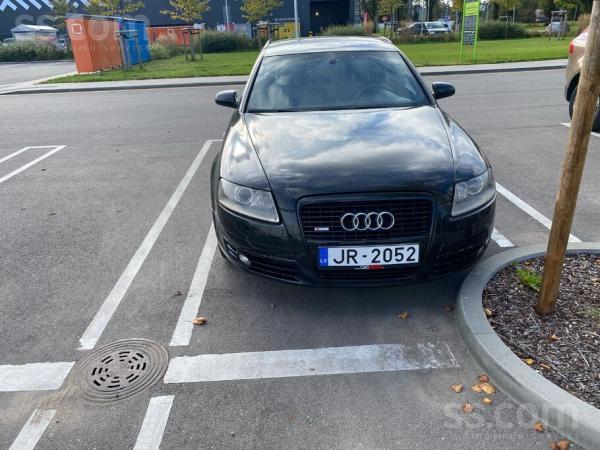 Melns Audi A6 2007 Rīga, ar dzinēja tilpumu 2.70 L un nobraukumu 400 tūkst. km par 2700 €, foto 3 vietnē AUTOMOTO.COM.LV