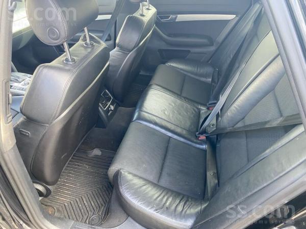 Melns Audi A6 2007 Rīga, ar dzinēja tilpumu 2.70 L un nobraukumu 400 tūkst. km par 2700 €, foto 6 vietnē AUTOMOTO.COM.LV