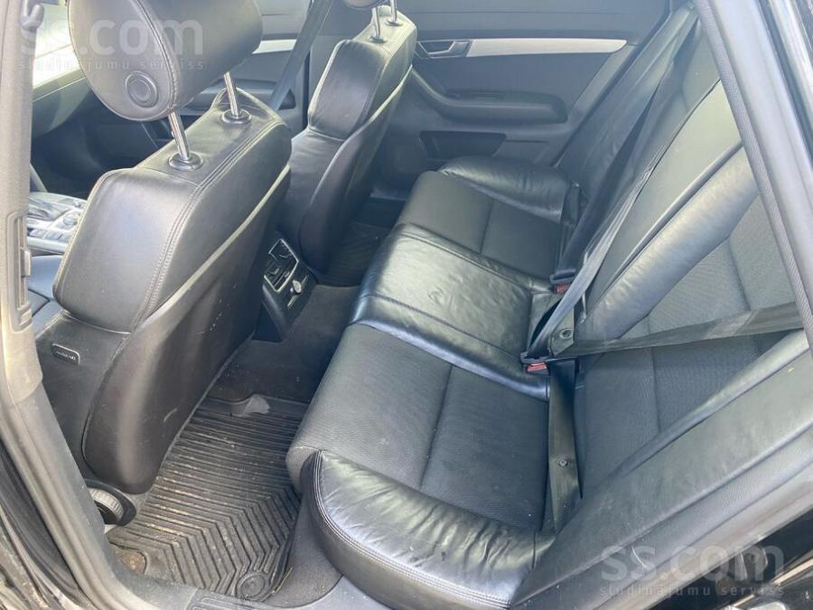 Melns Audi A6 2007 Rīga, ar dzinēja tilpumu 2.70 L un nobraukumu 400 tūkst. km par 2700 €, foto 6 vietnē AUTOMOTO.COM.LV