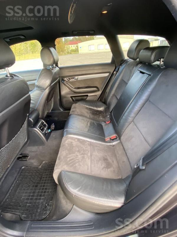 Audi A6 2007 Liepāja vietnē Melns Audi A6 2007 Liepāja, ar dzinēja tilpumu 3.00 L un nobraukumu 260 tūkst. km par 4000 €, foto 8 vietnē AUTOMOTO.COM.LV