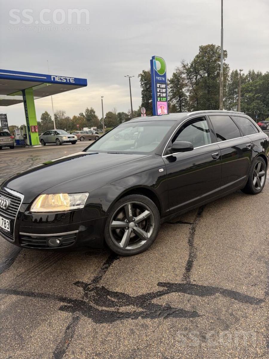 Melns Audi A6 2007 Rīga, ar dzinēja tilpumu 2.70 L un nobraukumu 424 tūkst. km par 3800 €, foto 1 vietnē AUTOMOTO.COM.LV