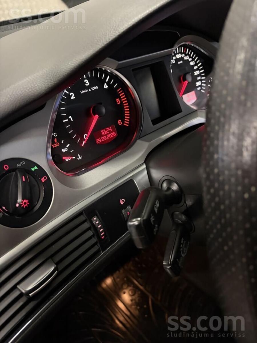Melns Audi A6 2007 Rīga, ar dzinēja tilpumu 2.70 L un nobraukumu 424 tūkst. km par 3800 €, foto 13 vietnē AUTOMOTO.COM.LV