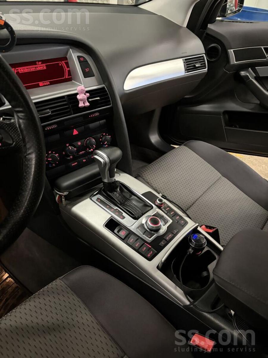 Melns Audi A6 2007 Rīga, ar dzinēja tilpumu 2.70 L un nobraukumu 424 tūkst. km par 3800 €, foto 16 vietnē AUTOMOTO.COM.LV